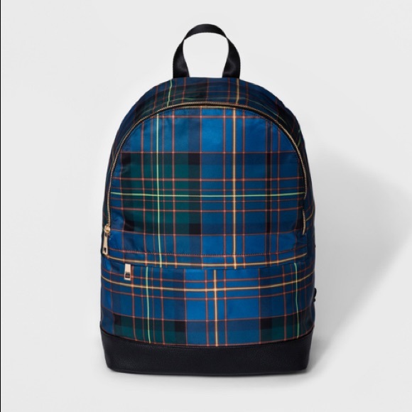 a new day | Bags | Nwt Womens A New Day Plaid Nylon Dome Backpack ...